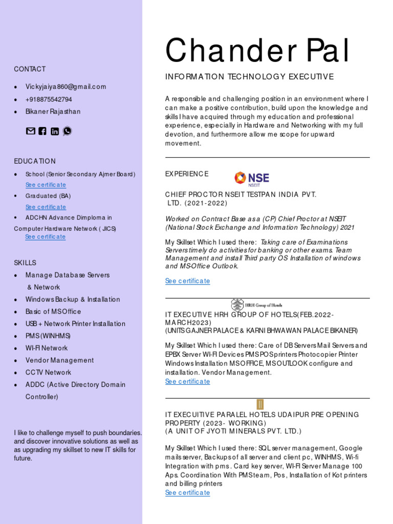 Modern UIUX designer resume | PDF | Server (Computing) | Computer Networking