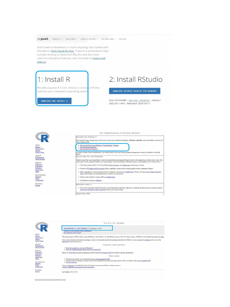 InstallationOfR (Exp7) | PDF