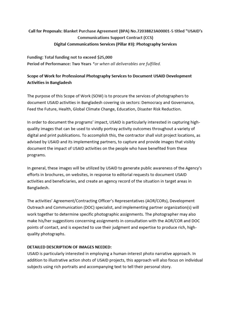 Pillar 3 Part 1 Photography | PDF | United States Agency For ...