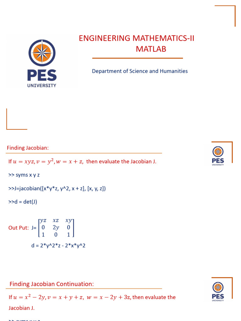 MATLAB - 2nd Sem | PDF | Probability Distribution | Laplace Transform