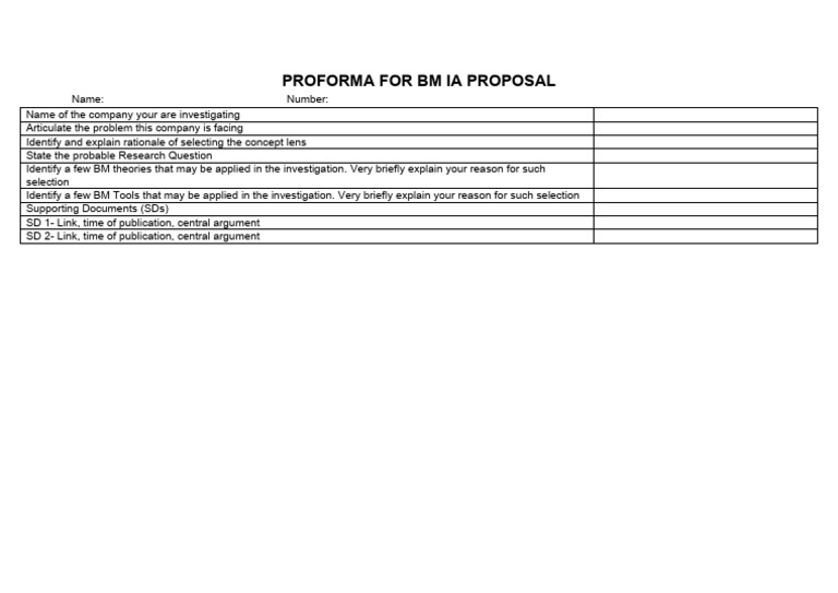 Template for IA Proposal | PDF