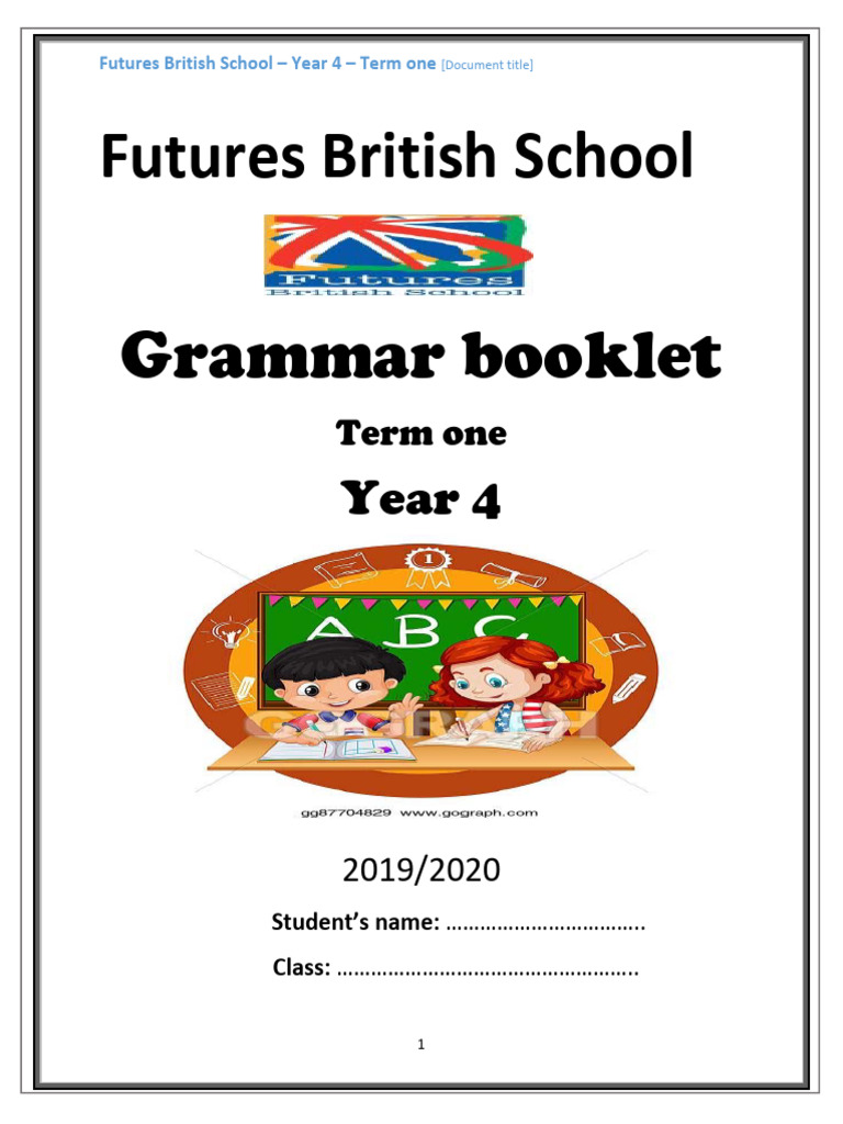 Grammar Booklet | Download Free PDF | Adverb | Noun