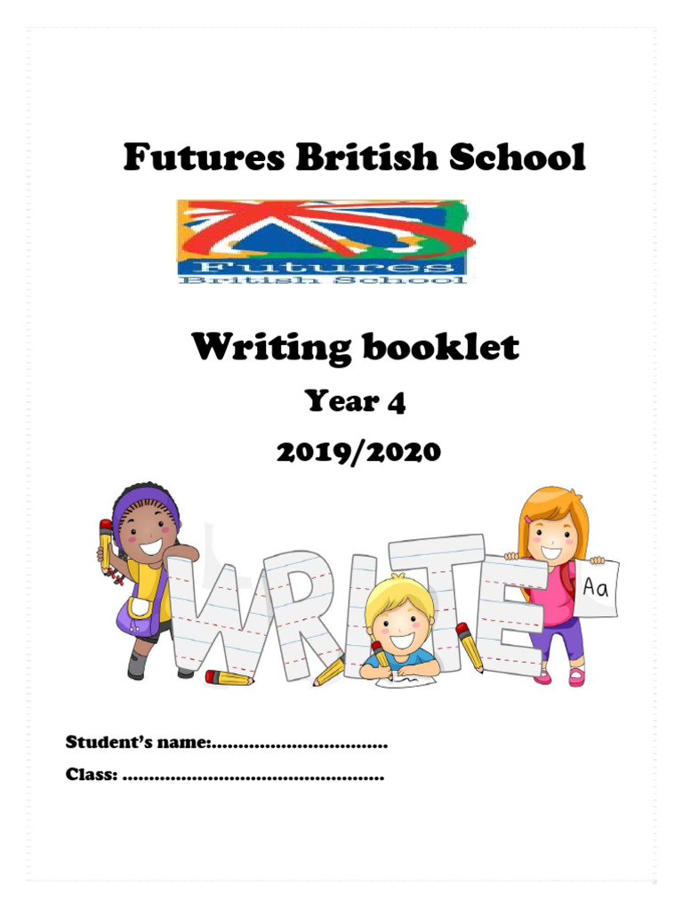 Year 4 Writing Booklet: Fiction & Reports | PDF | Poetry | Pet