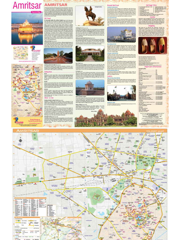 Amritsar Map | PDF