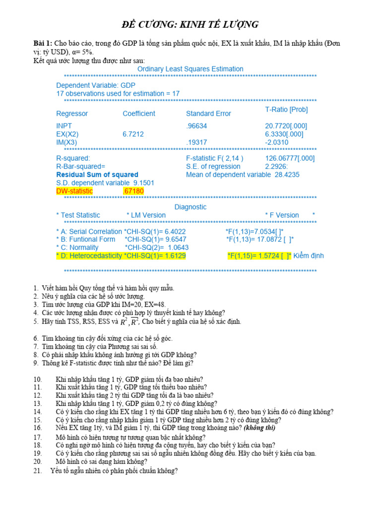 de Cuong On Tap KTL | PDF