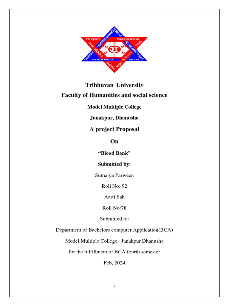 Tribhuvan University Faculty of Humanities and Social Science | PDF ...