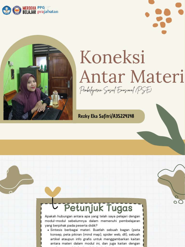 Koneksi Antar Materi (PSE T.1) | PDF | Karier & Perkembangan | Pengembangan Diri