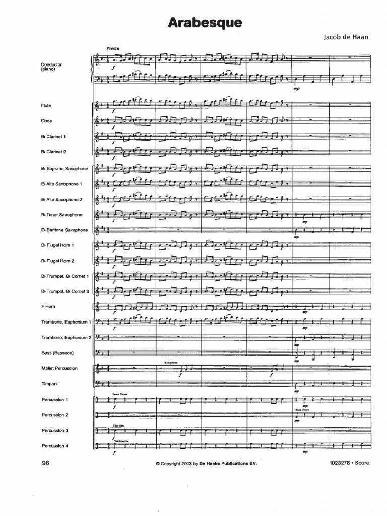 Arabeske Partitura | PDF