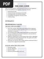 NMC Reflection on Medication Safety | PDF | Nursing | Patient