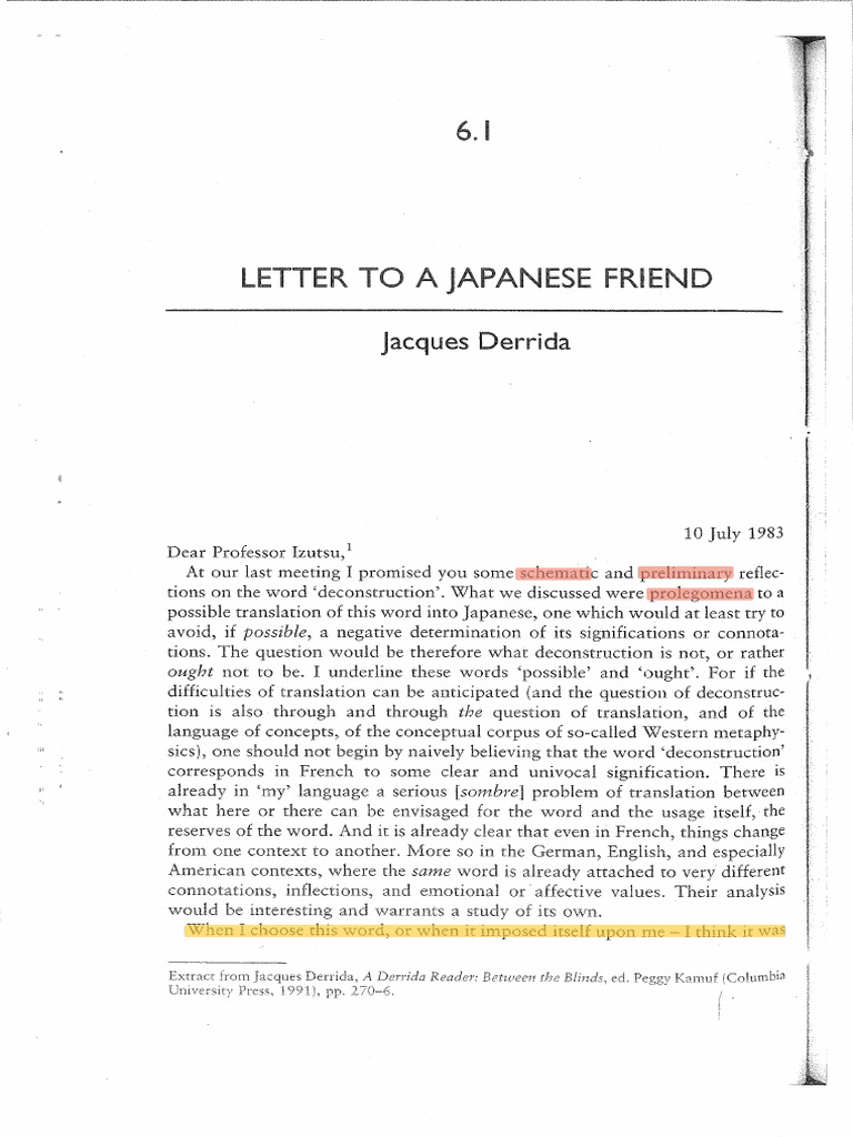 13-Derrida, Letter to a Japanese Friend_240418_003413 | PDF