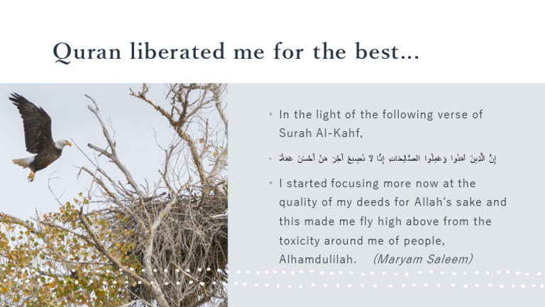 Maryam Saleem Juzz 15 Amal Reflection | PDF