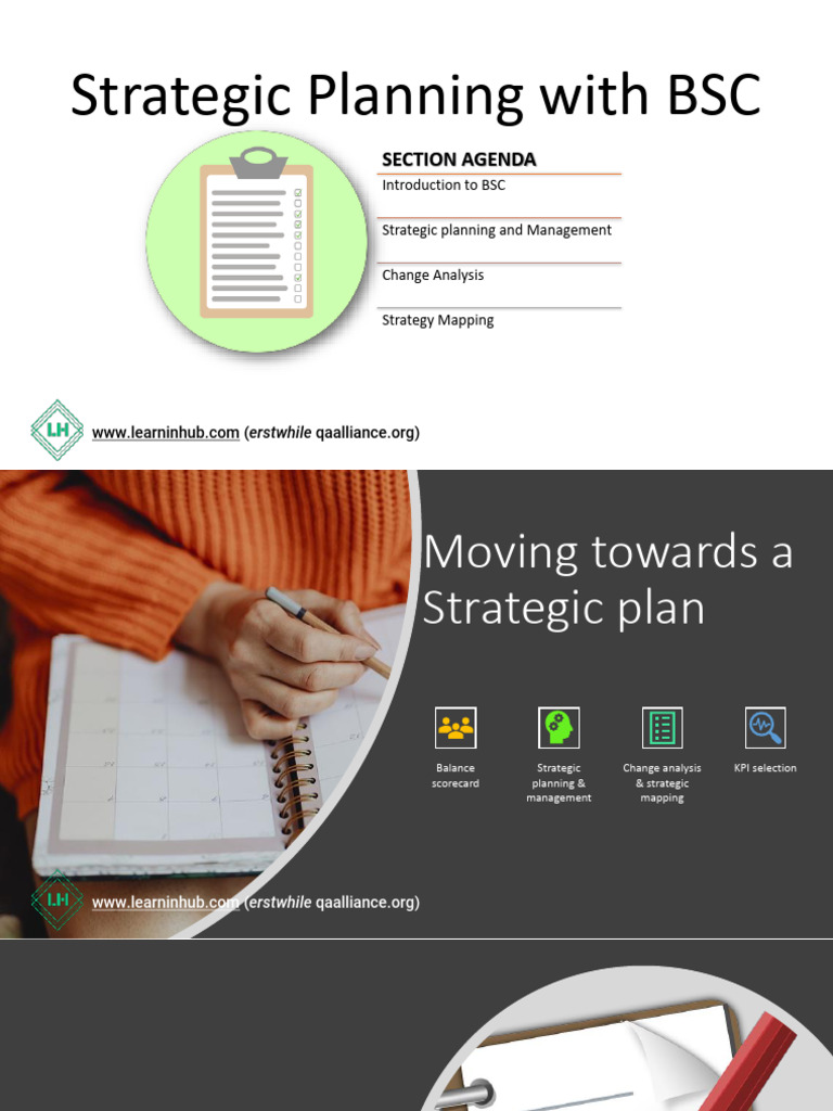 014 Section-3-Strategic-Planning-with-BSC-Handout1.0 | PDF | Strategic ...