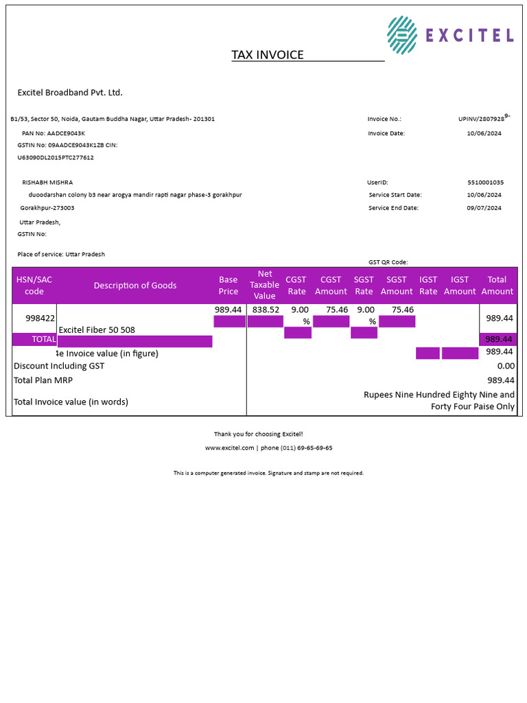 Wifi bill | Download Free PDF | Trade | Public Finance