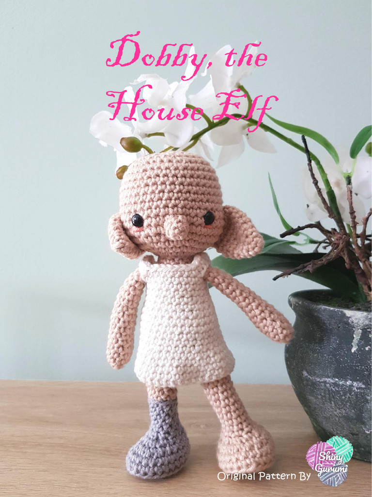 Elfo Dobby | PDF | Crochet | Textile Arts