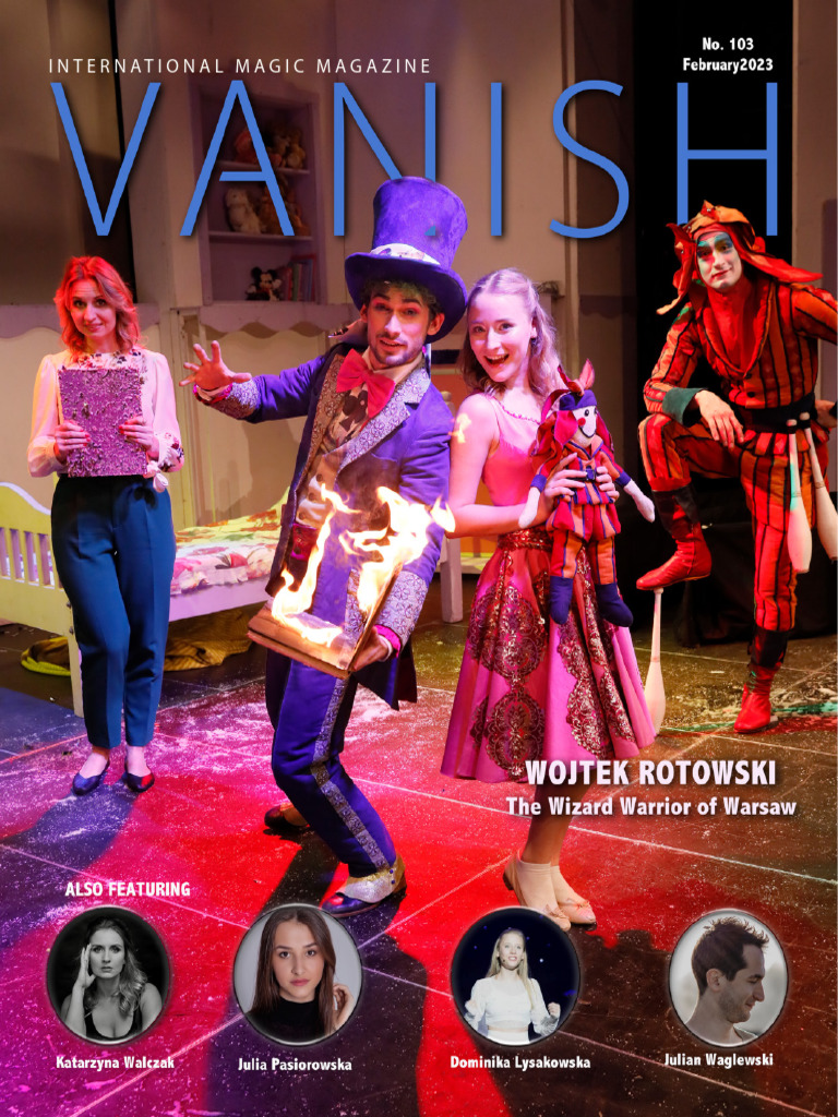 Vanish Magazine 103 - February 2023 | PDF | Performing Arts | Entertainment