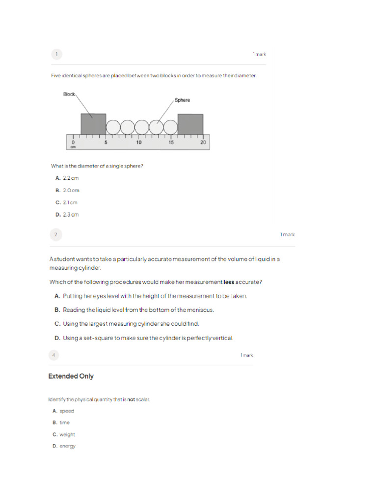 Measurement and Units | PDF