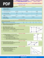 Examen Régional Mathématiques 3AC | PDF | Géométrie | Mathématiques