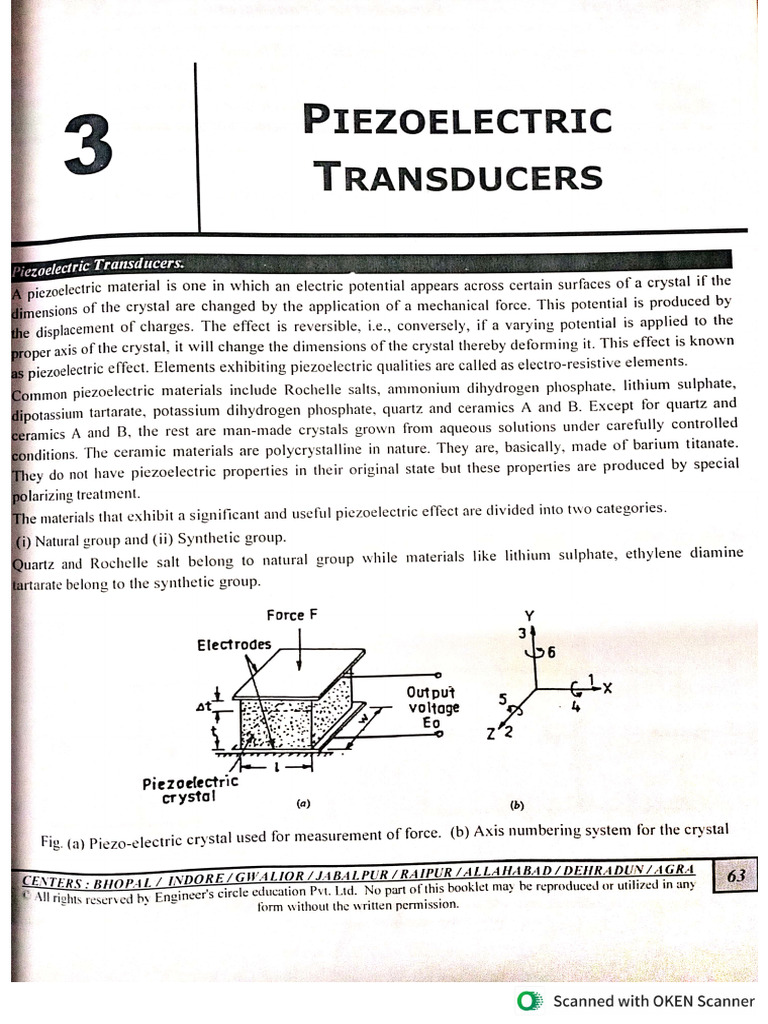 Piezoelectric | PDF