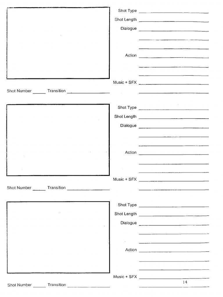 Basic Storyboard Outline | PDF