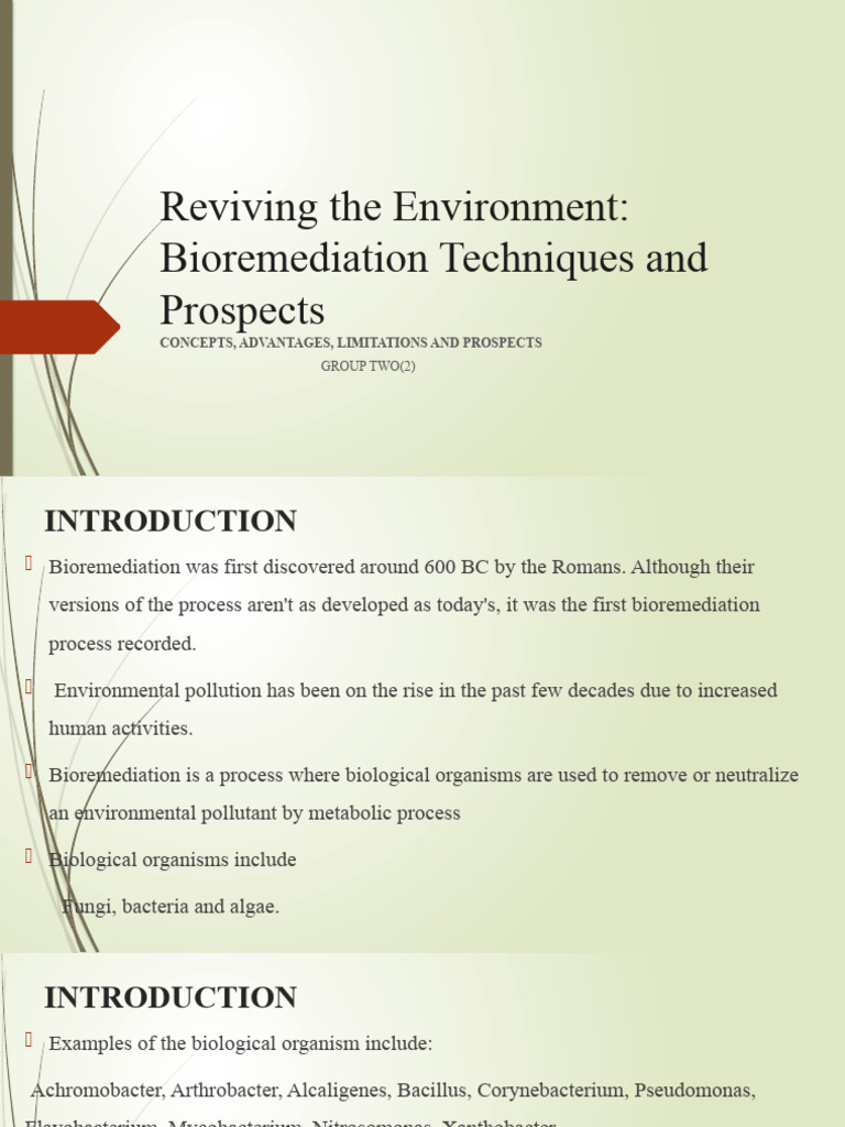 Bioremediation (1) 1 | PDF | Environmental Remediation | Soil