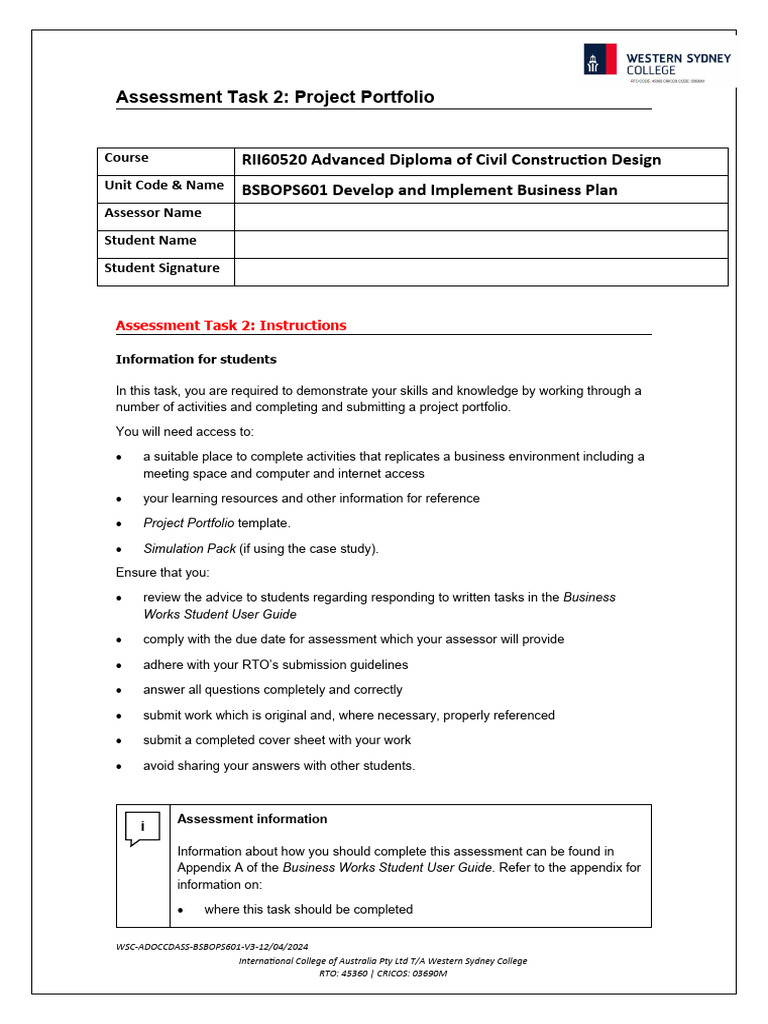 Assessment-Task-2 BSBOPS601 | PDF | Marketing Strategy | Marketing