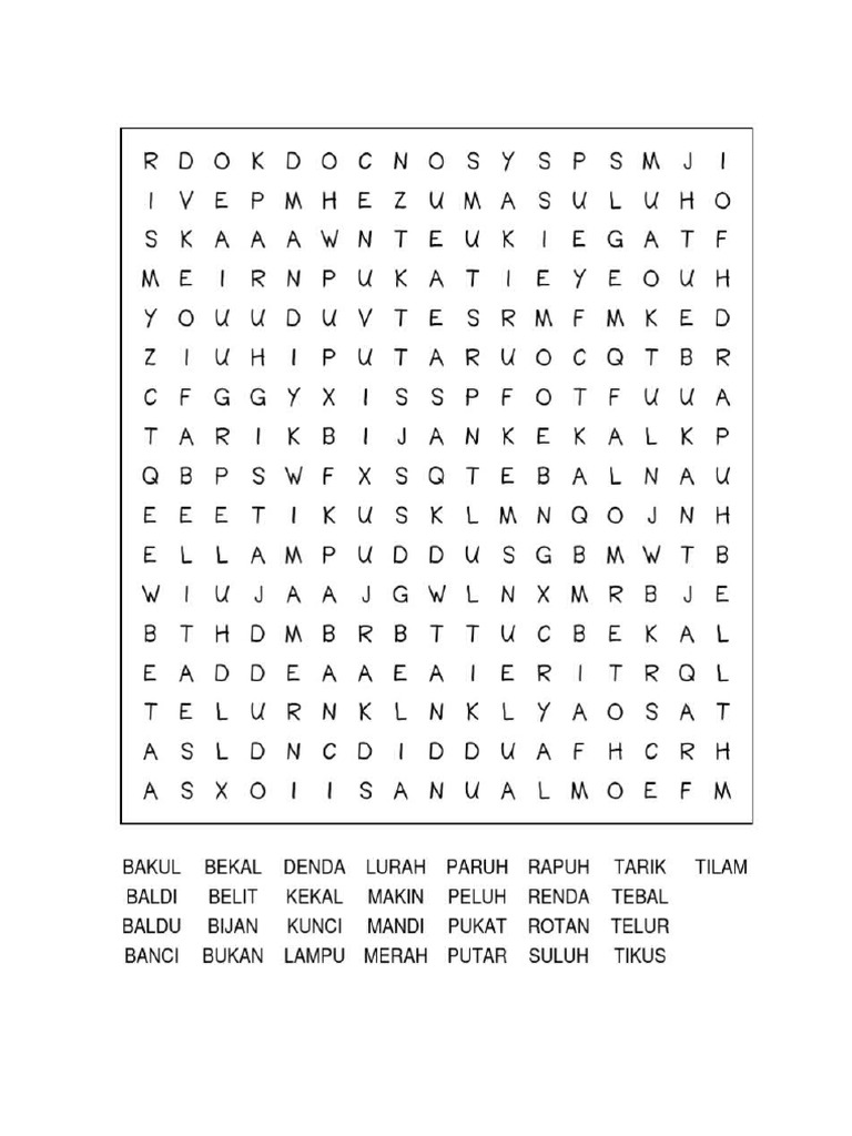 Cross Word | PDF