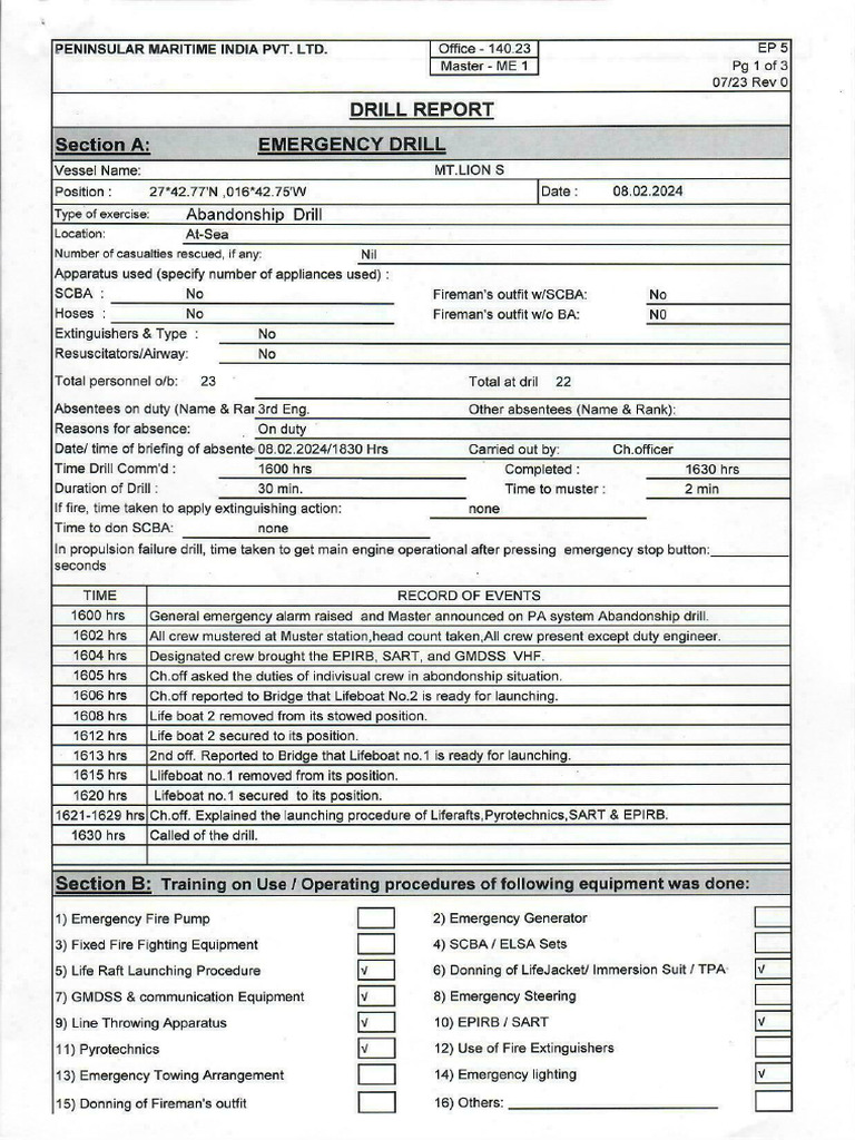 Drill Report 08 Feb 24 - 2 - 0001 | PDF