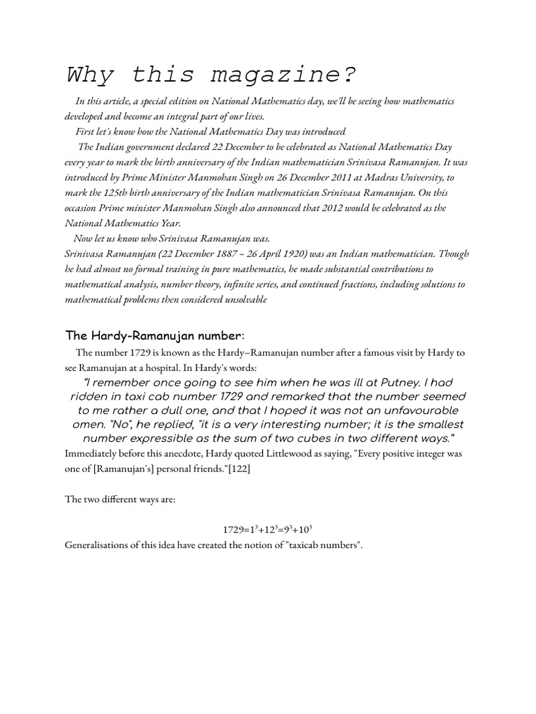 Maths Magazine | Download Free PDF | Trigonometric Functions | Trigonometry