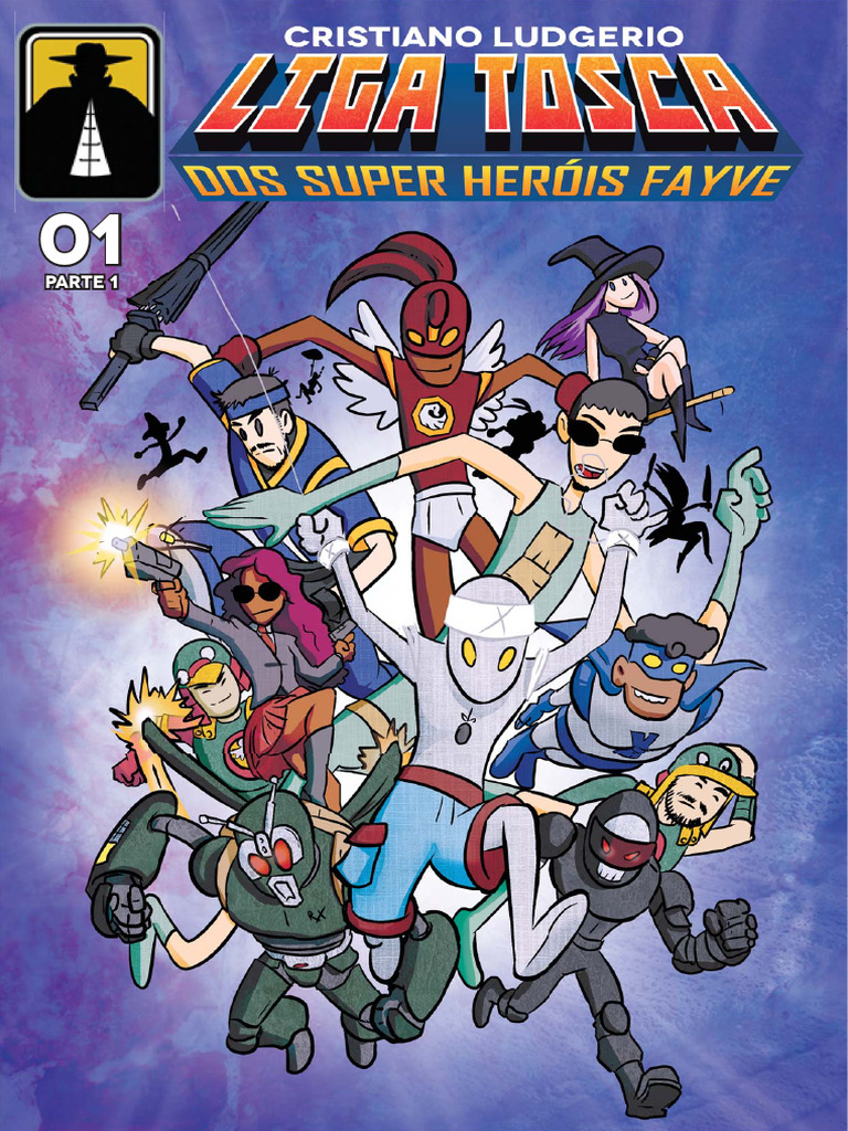 Liga Tosca 01 - Cristiano Ludgerio - Capa Comics | PDF | Super-heróis