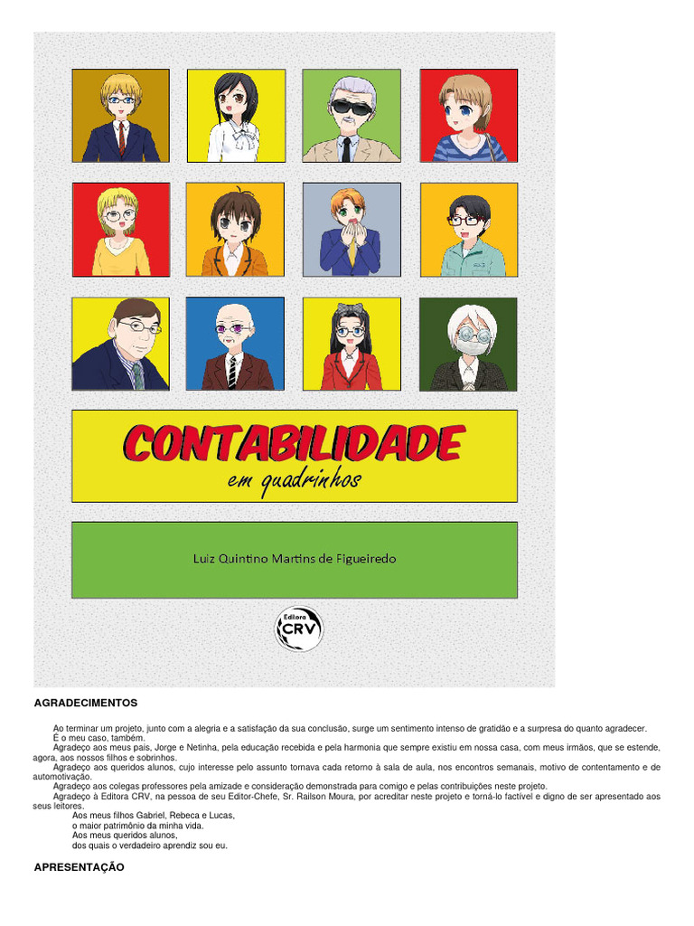 Contabilidade em Quadrinhos | PDF | Contabilidade | São Paulo