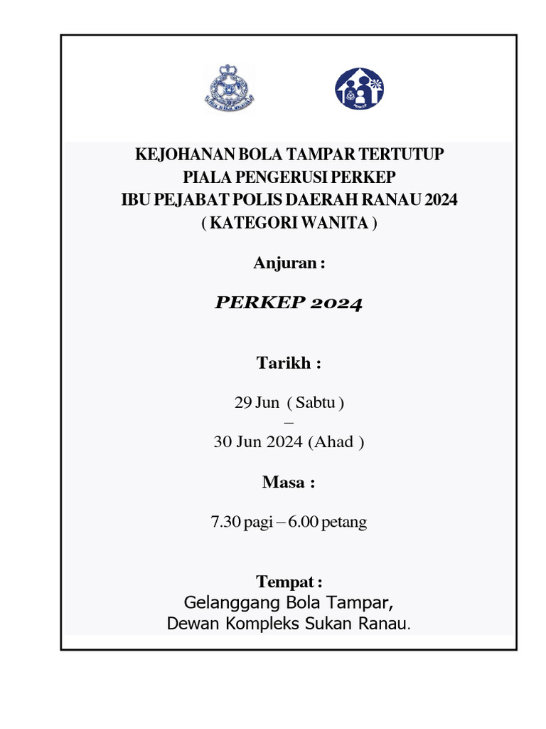 Peraturan Dan Undang Undang Kejohanan Bola Tampar Piala Tertutup ...