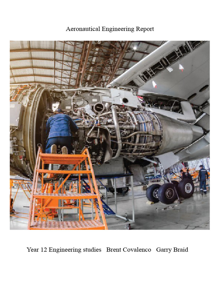 Aeronautical Engineering Report | PDF | Composite Material | Engines