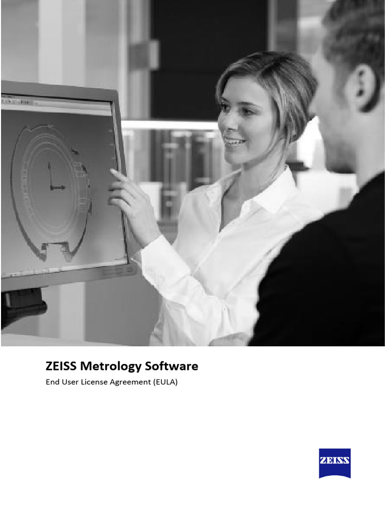 ZEISS Metrology Software EULA Overview | PDF | License | Legal Liability