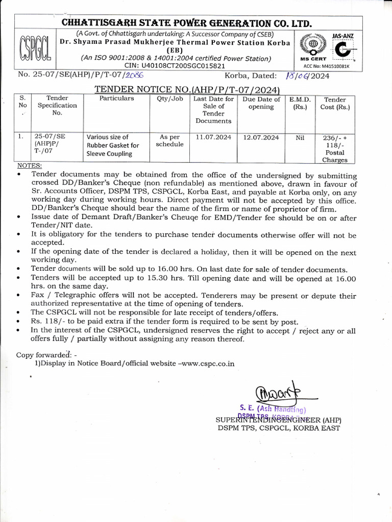 NIT_TENDER_TD4423 | PDF