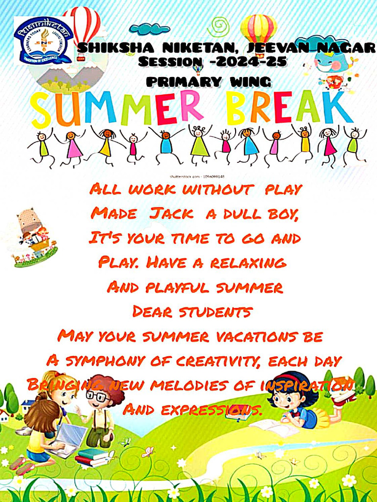 Holidays Homework of Class 2 | PDF