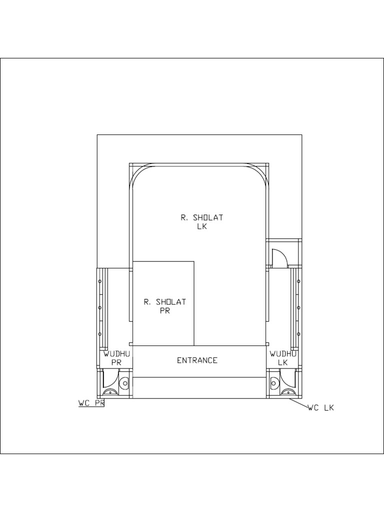 Denah Musholla Aldi-model | PDF