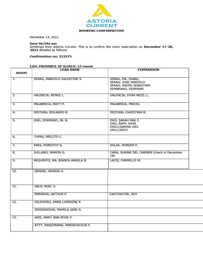 Confirmation PBMLP R6 | PDF