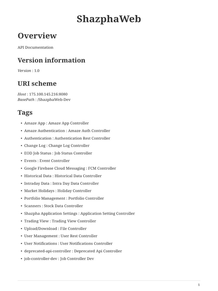 Api Documentation | PDF | Json | Integer (Computer Science)