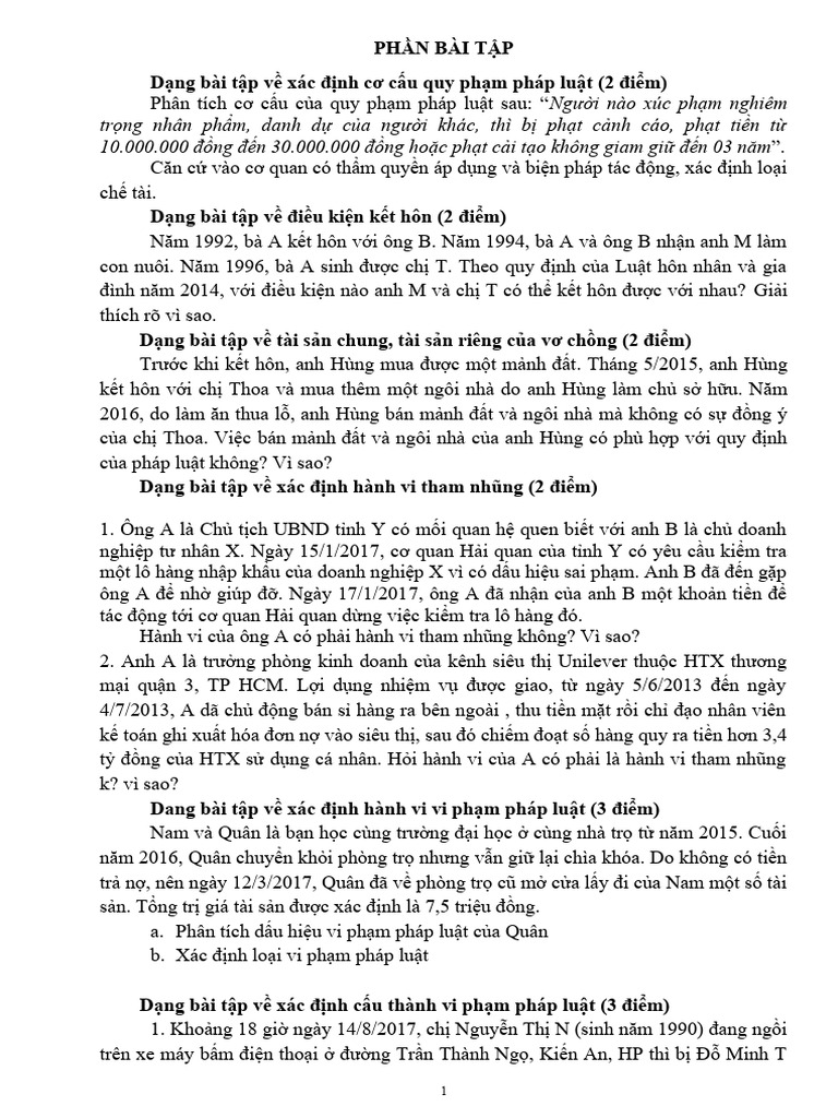 Bài Tập Gửi SV | PDF