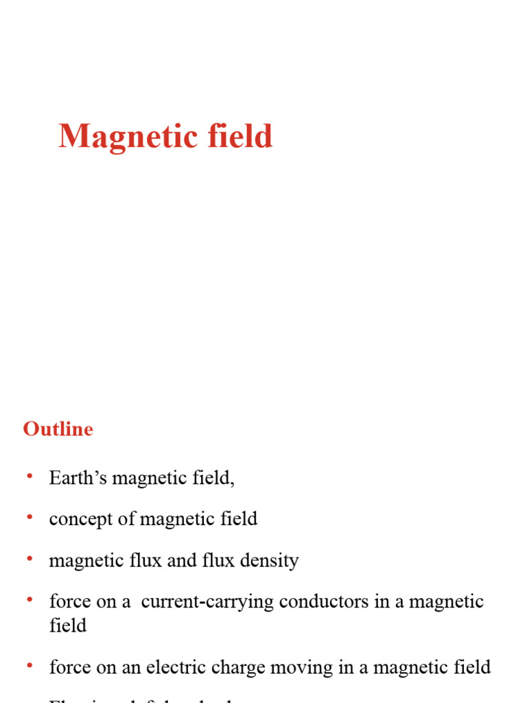 Understanding Earth's Magnetic Field | PDF | Magnetic Field | Force
