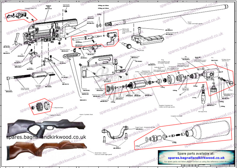 Walther RM8 Online Diagram Compressed | PDF | Trigger (Firearms) | Valve
