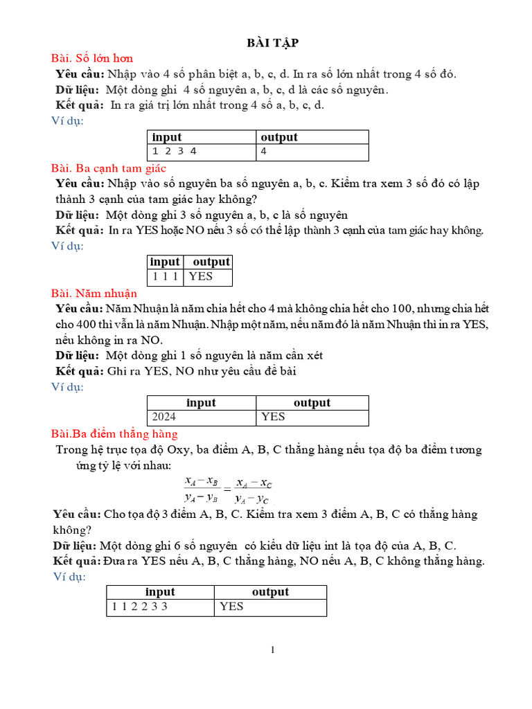 BT If For While | PDF