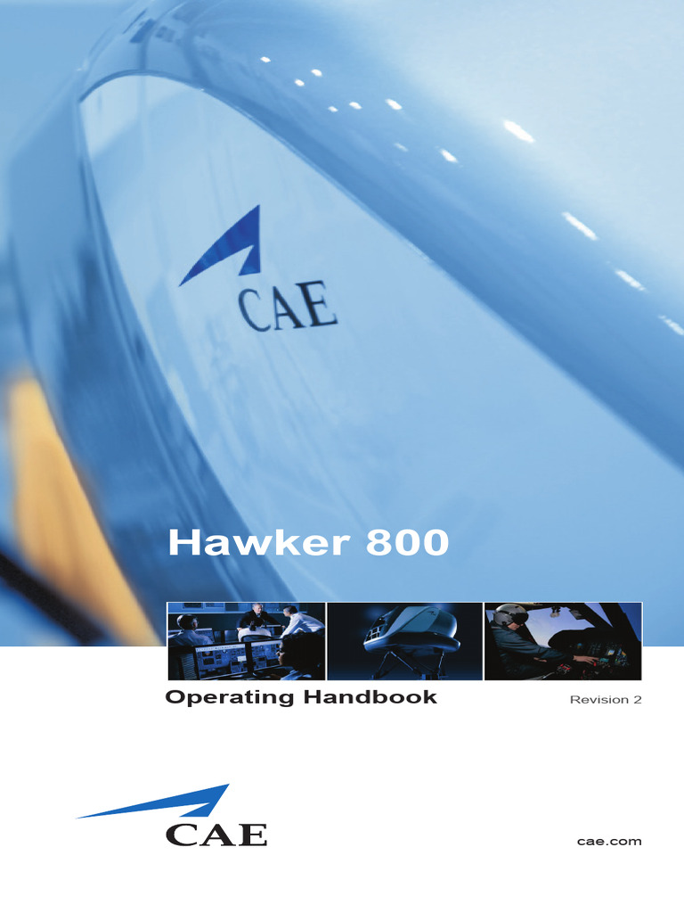 Hawker 800 OM | PDF | Landing Gear | Aerospace