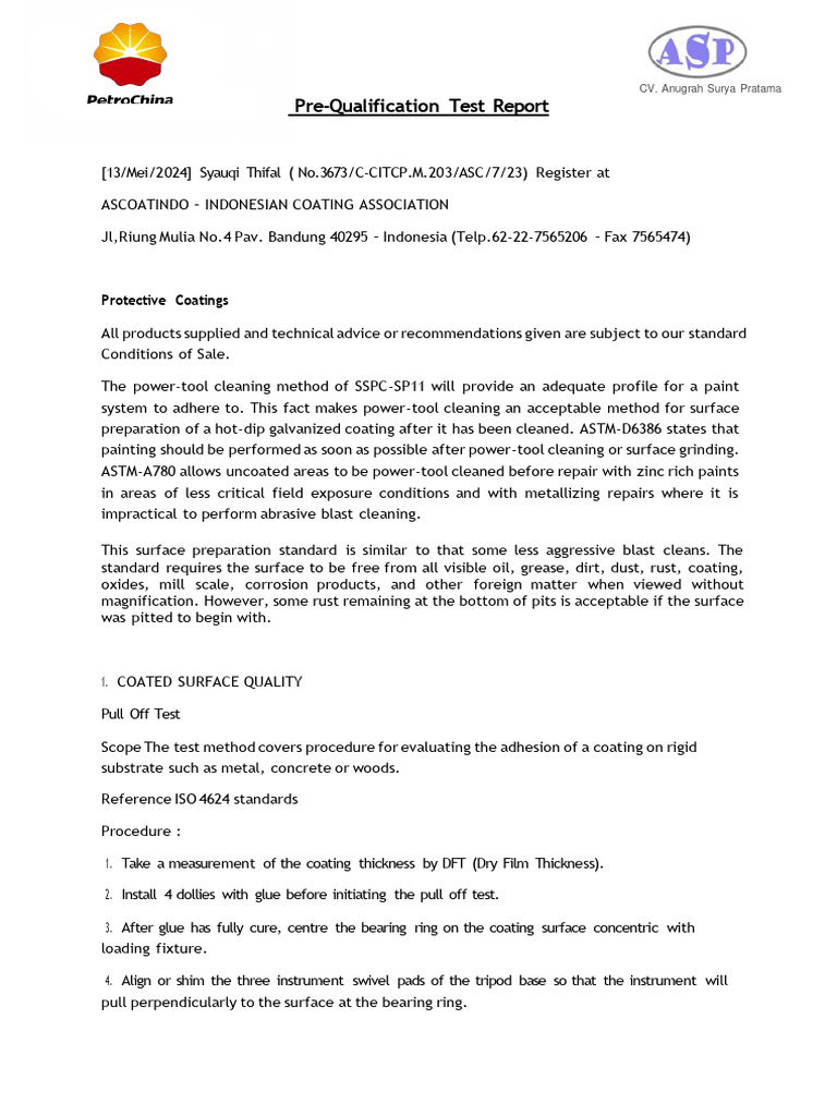 Laproan PQT Petro PCJ-3633-CA | PDF | Adhesive | Rust