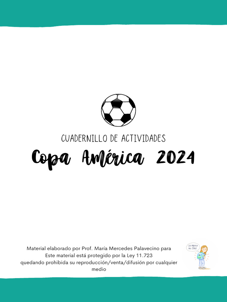 Actividades de la Copa América 2024 | PDF | Asociación de competiciones ...