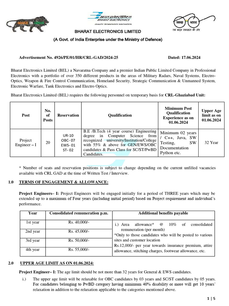 Detailed Advertisement | PDF