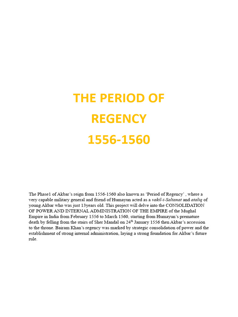 Regent Rule | PDF