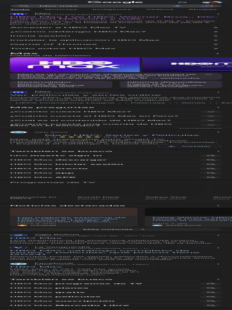 Hbo Max - Buscar Con Google | Descargar gratis PDF | Hbos | Multimedia