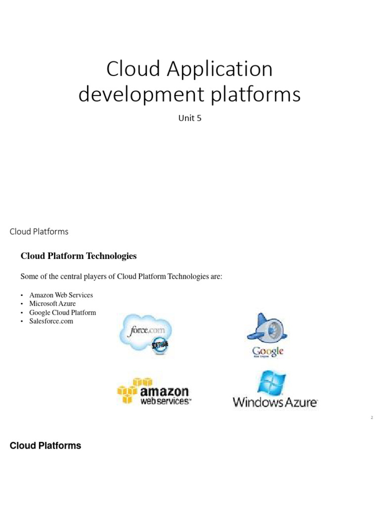 Unit-5 CC | PDF | Cloud Computing | Open Stack