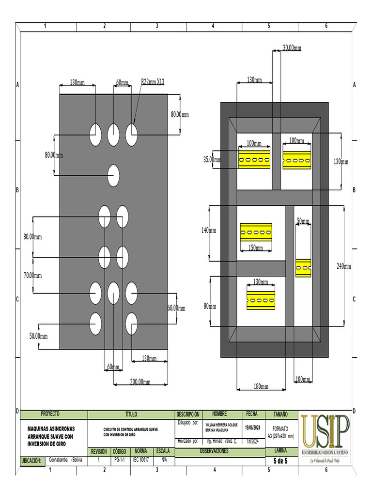 Medidas de Tablero Ploteo A3 | PDF